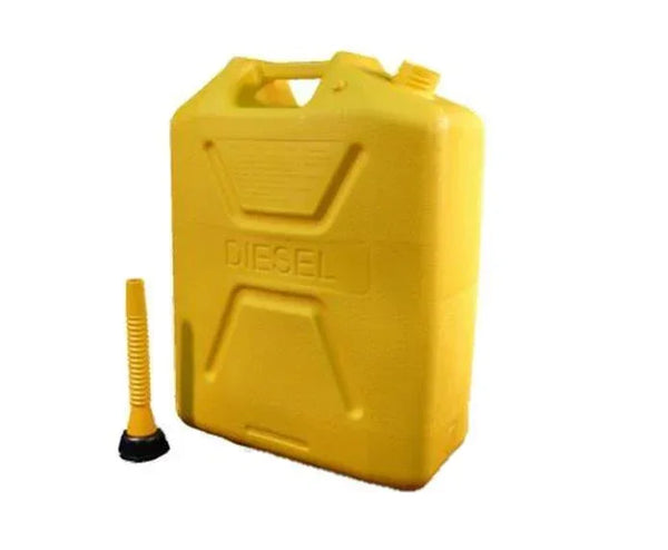20L DIESEL FUEL CAN YELLOW – GB FASTENERS